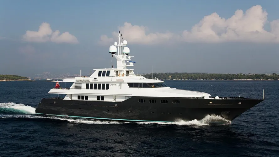 CYAN yacht for charter (Codecasa, 48.71m, 1997)